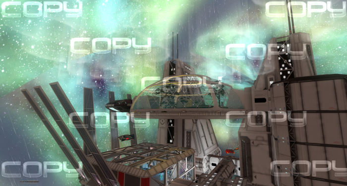 Second Life Marketplace - ANAVRIN Space Station Horizons Andromeda 6.5x4.5