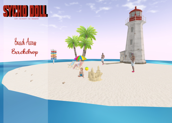 Second Life Marketplace - .SD. Beach Access - {Rez Me}