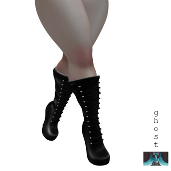 Second Life Marketplace - ghost©.- Night Boots (Black)