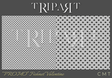 Second Life Marketplace - .::TRIPART::." PROMO " Fishnet Valentine ALPHA