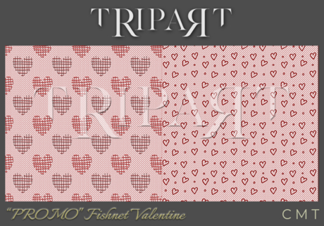 Second Life Marketplace - .::TRIPART::." PROMO " Fishnet Valentine ALPHA