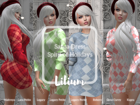 Second Life Marketplace - Lilium Demo - Sansa Dress