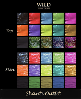Second Life Marketplace - :::WILD:::Fashion Shanti Outfit