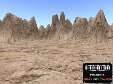 Second Life Marketplace - Sky Mountain 32x32 / Menu with Texture
