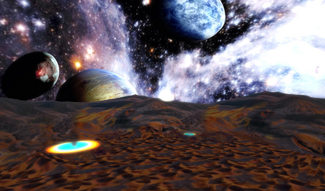 Second Life Marketplace - Exoplanet Space Sky Domes 8 worlds both 32 ...