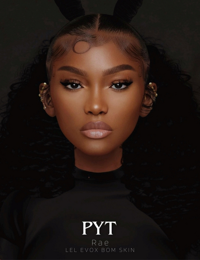 Second Life Marketplace - P.Y.T Rae Skin (LELUTKA EVO-X) BOM (CHOCOLATE)