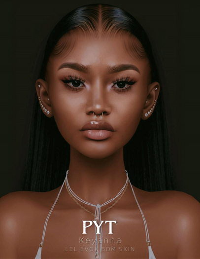 Second Life Marketplace - P.Y.T Keyanna Skin (LELUTKA EVO-X) PRALINE