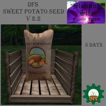 Second Life Marketplace - DFS Sweet Potato Seed V2.2