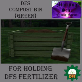 Second Life Marketplace - DFS Compost Bin - Green (0/100)
