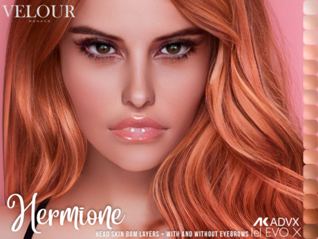 Second Life Marketplace - UA - BOM Skin Hermione SNOW lel/advx (Boxed)