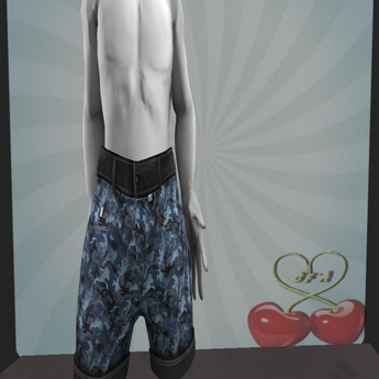 Second Life Marketplace - CFA Blue Camo Denim (13 boxed)