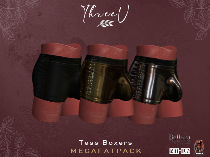 Second Life Marketplace - 3V -Tess boxer MegaFatpack