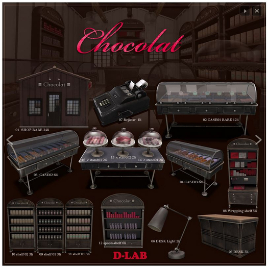 Second Life Marketplace - D-LAB CHOCOLAT03 case2