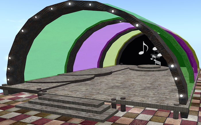 Second Life Marketplace - Simple industrial stage 3 colours