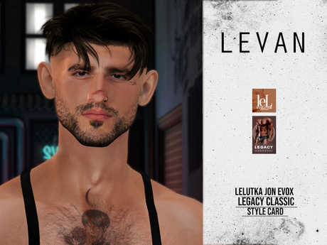 Second Life Marketplace - Levan Shape - Lelutka Jon Evox 3.1