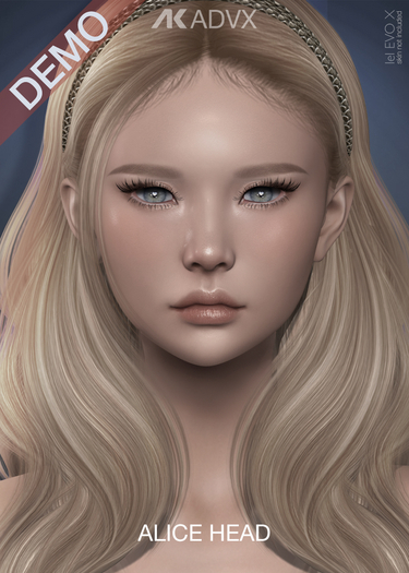 Second Life Marketplace - [AK ADVX] - Alice Head DEMO