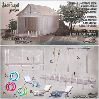 Second Life Marketplace - Raindale - Sandwood deck