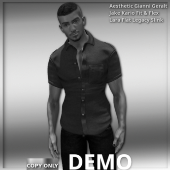 Second Life Marketplace - *DCDM* Jeff Shirt Demo