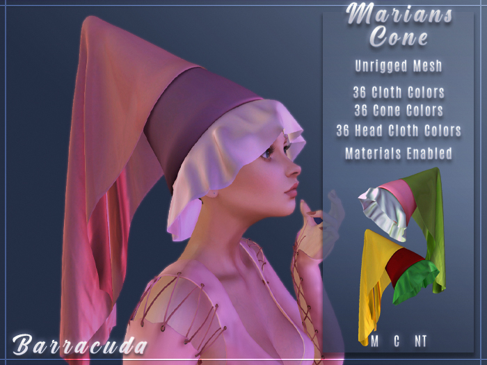 Second Life Marketplace - Barracuda: Marian's Cone