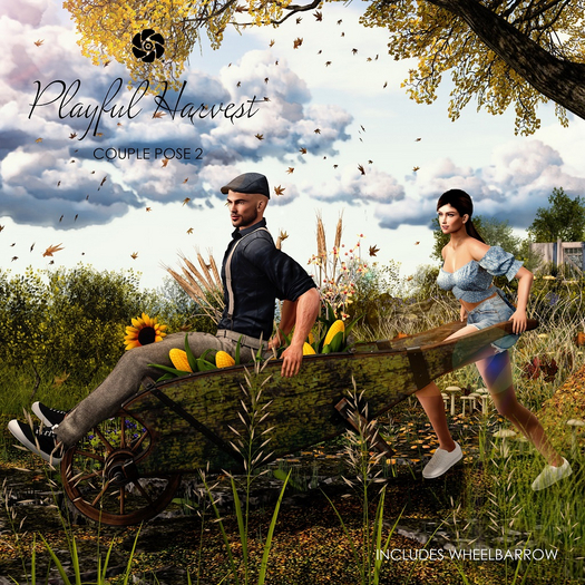 Second Life Marketplace - Seetra. Playful Harvest - Couple Pose 2