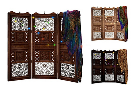 Second Life Marketplace - TLG - Arabian Screen -C shape With Extras ...