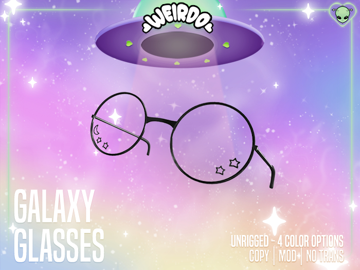 Second Life Marketplace - Weirdo - Galaxy Glasses