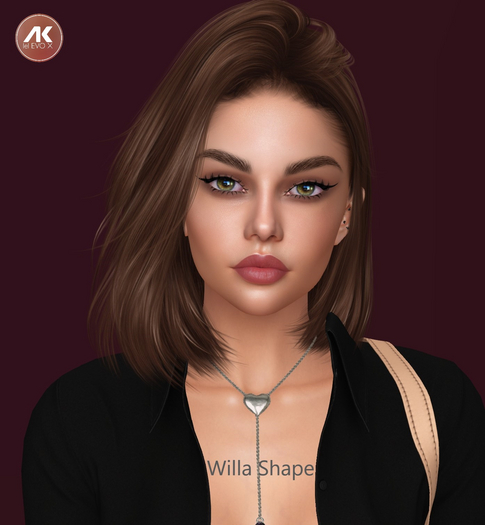 Second Life Marketplace - BE Allure Shape - Willa Shape [AK ADVX ...