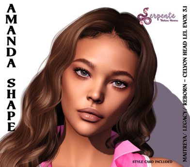 Second Life Marketplace - .:SFD:. Shape Amanda - LeLTK Celyon