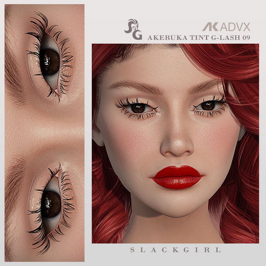 Second Life Marketplace - ::SG :: ADVX Tintable Lashes G-09