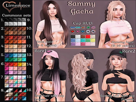 Second Life Marketplace - {Limerence} Sammy gacha-GOI