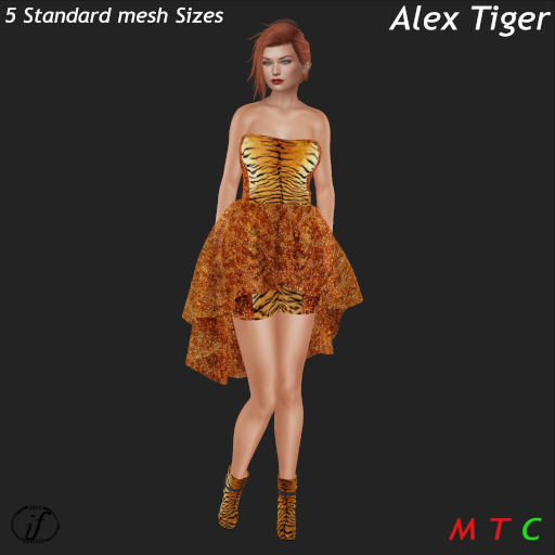 Second Life Marketplace - IF DESIGNS -Alex Tiger