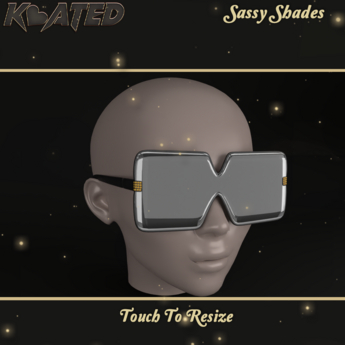 Second Life Marketplace - [KOATED] [SASSY SHADES] Charco W/Gold