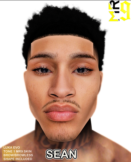 Second Life Marketplace - Sean Skin Tone 1 (EVO)