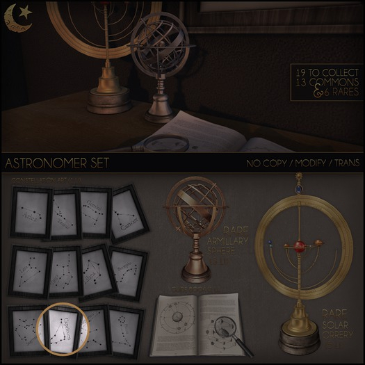 Second Life Marketplace - .random.Matter. - Astronomer Set ...