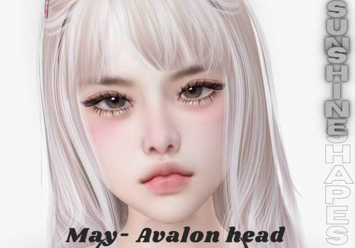 Second Life Marketplace - GIFT .Sunshine. May Avalon Head.