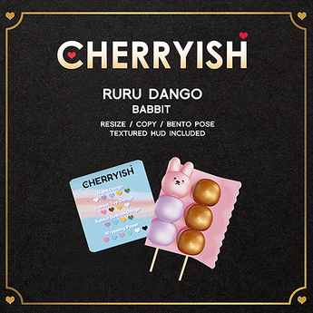 Second Life Marketplace - ::CHERRYISH:: Ruru Dango - Rabbit(pack)