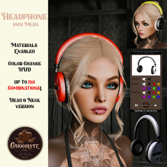 Second Life Marketplace - *-CC-* Headphone