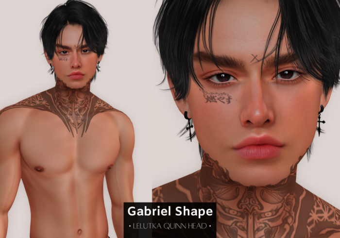 Second Life Marketplace - [Stanley] Gabriel Shape Lel Quinn EvoX 3.1