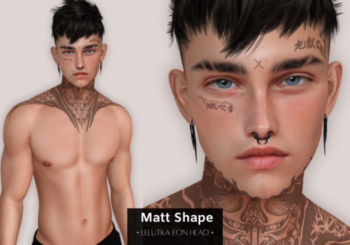 Second Life Marketplace - [Stanley] Matt Shape Lel Eon EvoX 3.1
