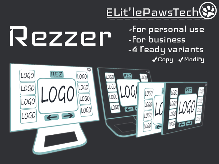 Second Life Marketplace - [ELit'lePaws Tech] Rezzer Kit