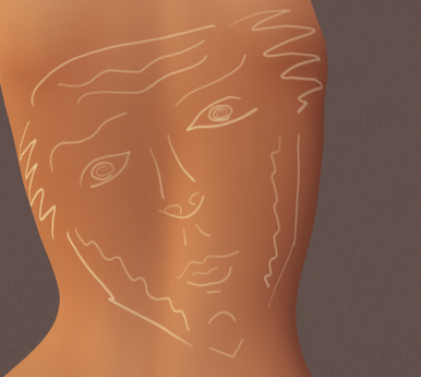 Second Life Marketplace - BEAUTY DOLLS - MAN FACE 2 TATTOO TINT SLUV BOM