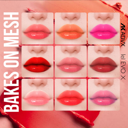 Second Life Marketplace - DQ - BOM Lipsticks Natural Evox-ADVX