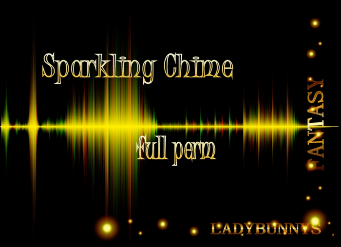 Second Life Marketplace - Bunny's Sounds-Sparkling Chime (full perm sound)