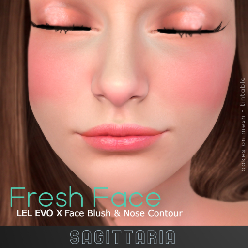 Second Life Marketplace - !Sagittaria - Fresh Face - BOM/LEL Evo X ...
