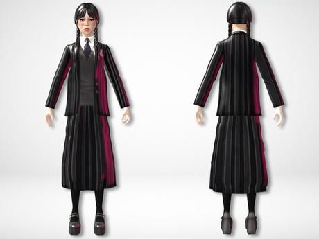 Second Life Marketplace - .:CQ:. Wednesday Addams Bento Avatar