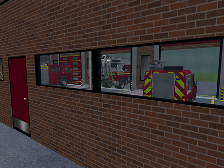 Second Life Marketplace - Firestation - 3 Bays