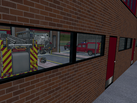 Second Life Marketplace - Firestation - 3 Bays