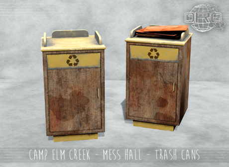 Second Life Marketplace - -DRD- Camp Elm Creek - Mess Hall - Set