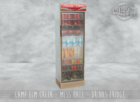 Second Life Marketplace - -DRD- Camp Elm Creek - Mess Hall - Set