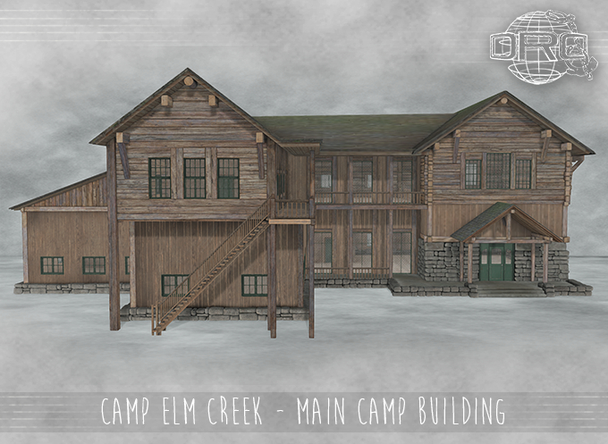 Second Life Marketplace - -DRD- Camp Elm Creek - Main Camp Building